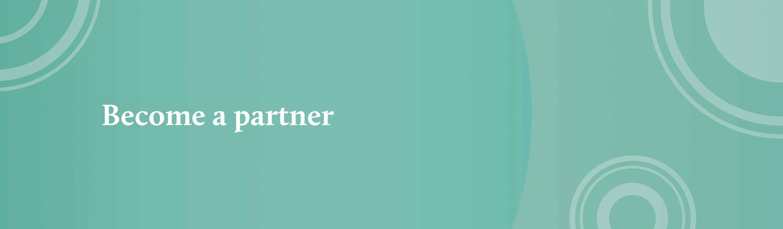 Become a partner